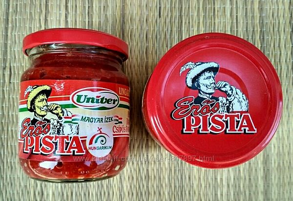Univer Eros Pista - традиційний угорський пікантний соуc із перця ...